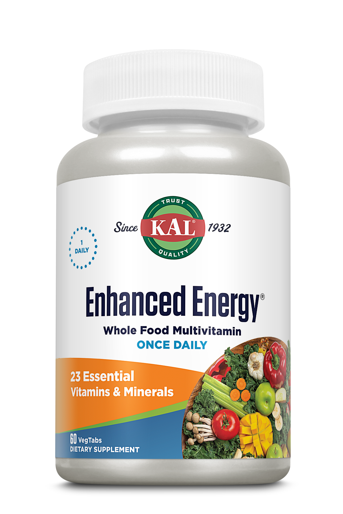Enhanced Energy® Once Daily Whole Food Multivitamin VegCaps – The ...